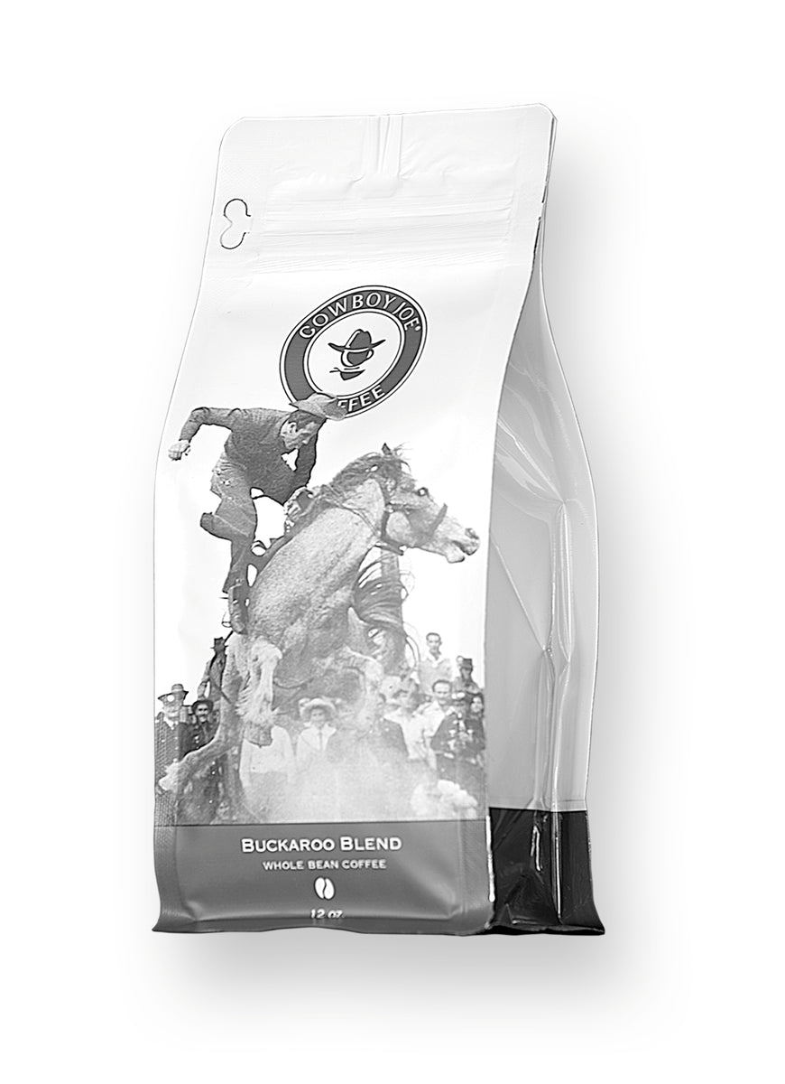 Buckaroo Blend 12oz. Whole Bean Coffee – Cowboy Joe